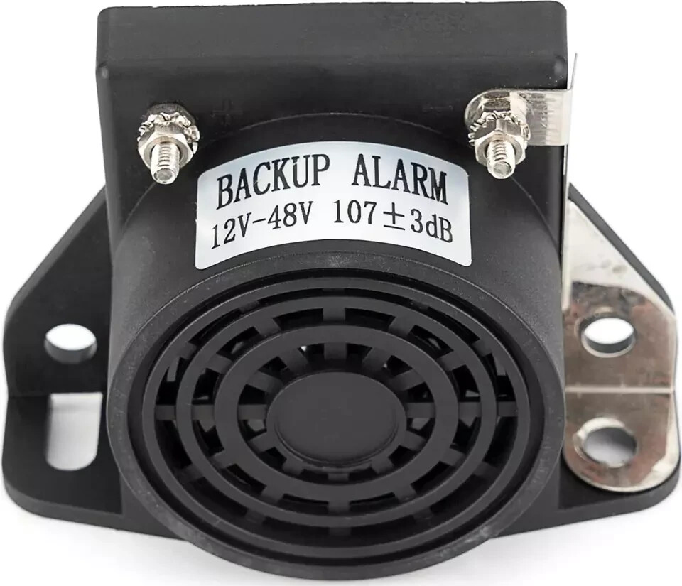 Car Back-up Alarm 107dB 12V-48V DC Waterproof Industrial Heavy-Duty ...