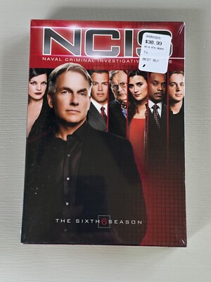 NCIS The Sixth Season CBS TV Series DVD Set Factory Sealed 6th Season ...