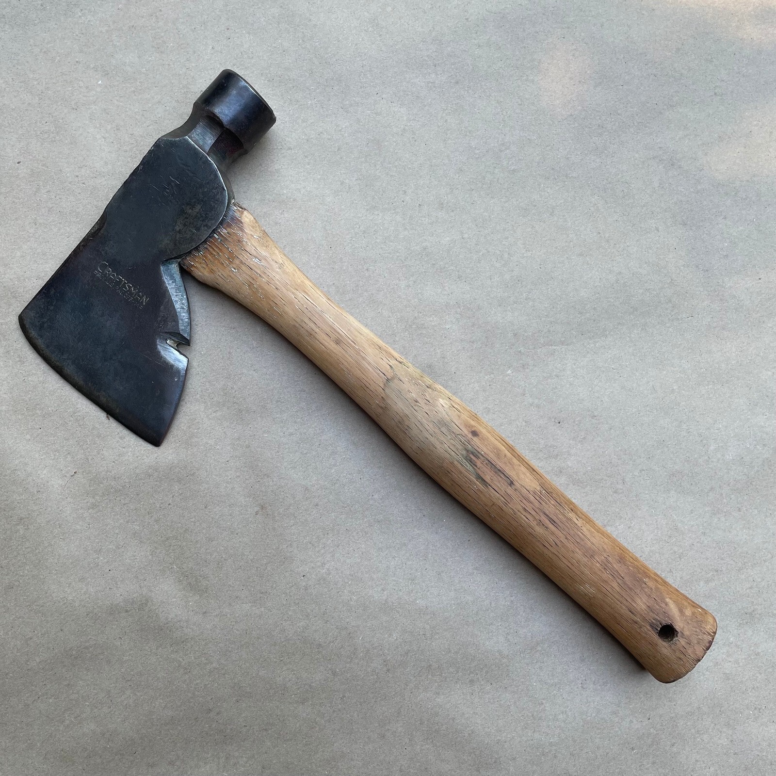 Vintage 1950s CRAFTSMAN Carpenters Hatchet Axe Half Hatchet | eBay