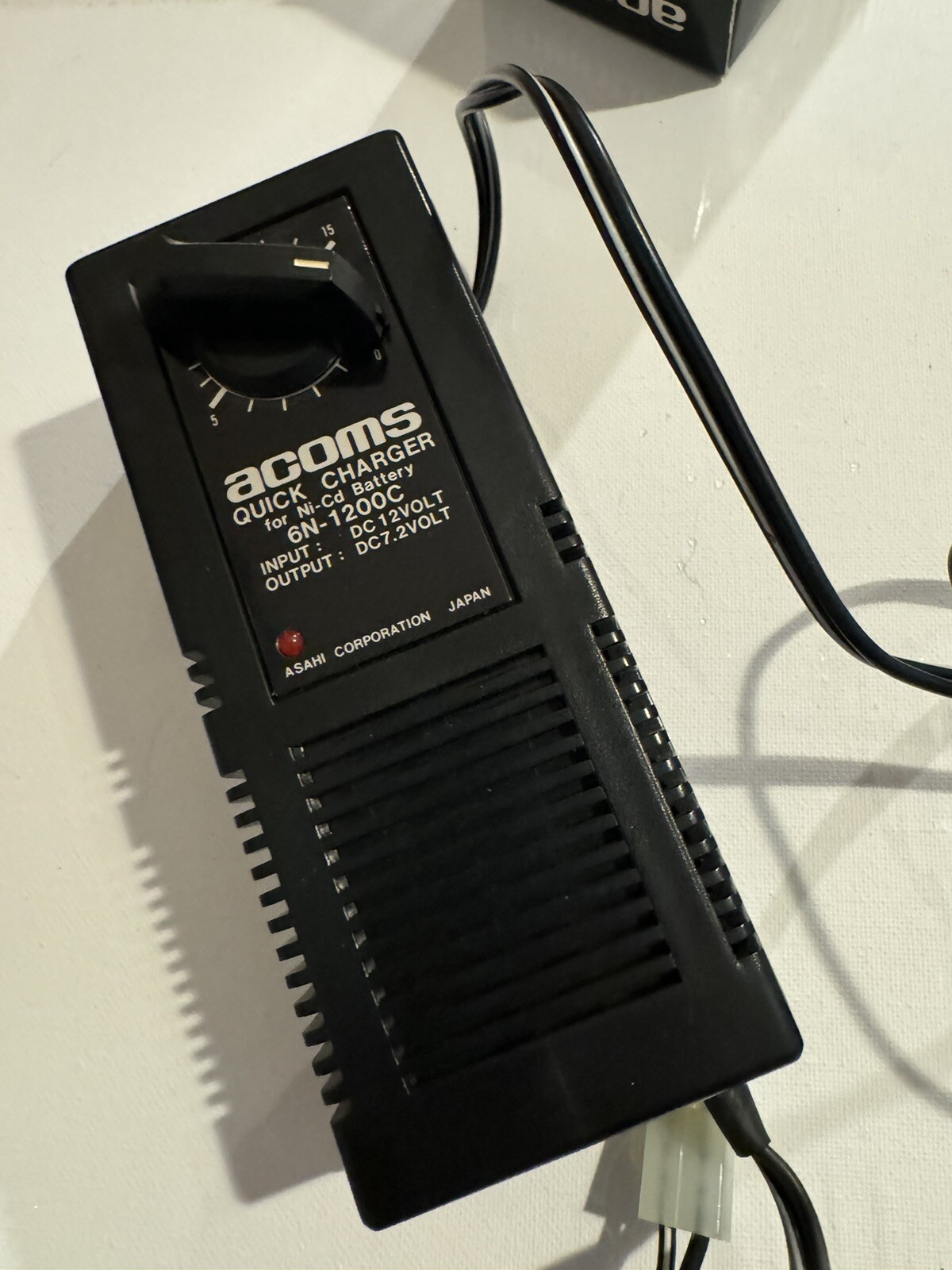 ACOMS QUICK CHARGER 6N-1200C vintage 1/10 scale RC CAR BATTERY Tamiya ...