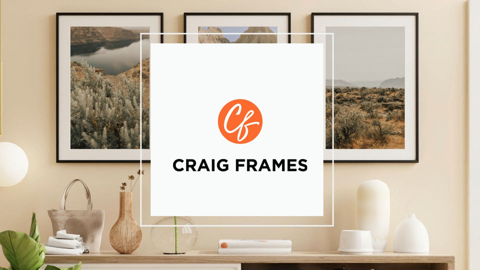 Craig Frames Contemporary 1" Wide, Set of 4 Modern Black Picture Frames ...