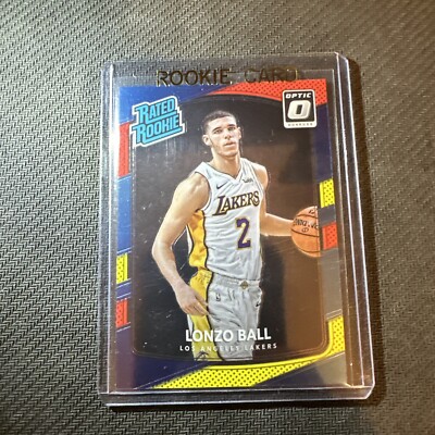 Lonzo Ball Rookie Donruss Optic Rated Rookie Los Angeles Lakers | eBay