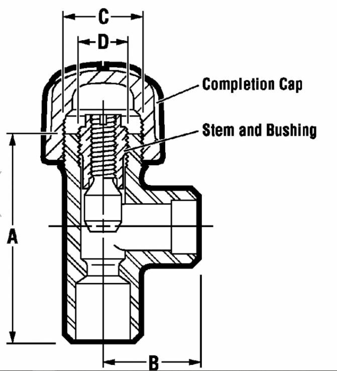 MUELLER H-17650 1" x 1" 250 psig NO-BLO Service Stop Tee Welding Type ...