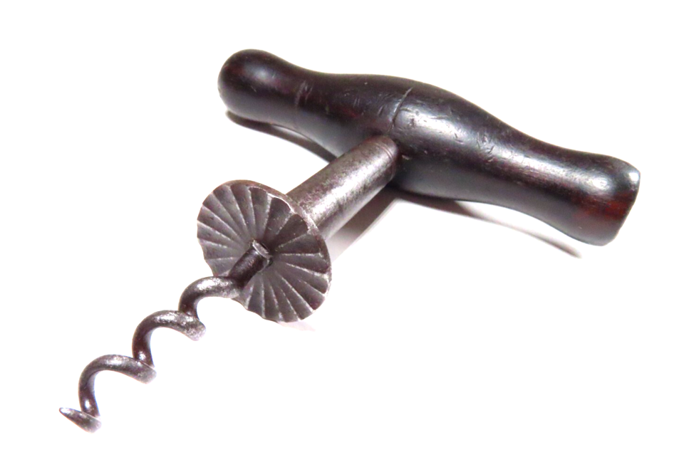 NICE 19TH CENTURY HENSHALL STYLE CORKSCREW WITH A SHAPED HANDLE | eBay