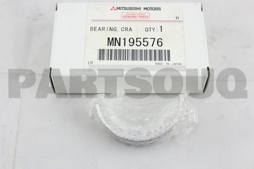 MN195576 Genuine Mitsubishi BEARING,CRANKSHAFT,LWR | eBay
