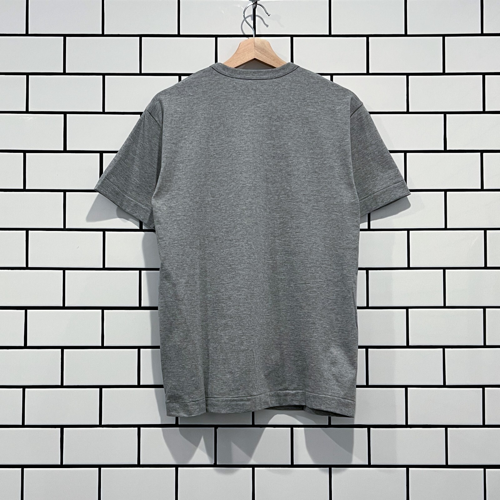 COMME DES GARCONS CDG PLAY BLACK HEART TEE GREY AZ-T076-051-1 | eBay