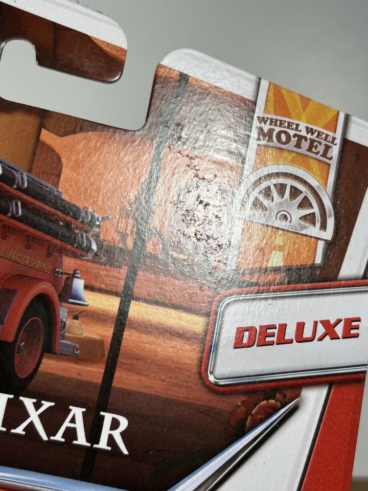 Disney Pixar Cars Deluxe Wheel Well Motel Red 3/11 HTF | eBay