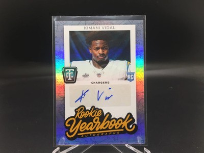 Kimani Vidal 2024 Totally Certified Rookie Yearbook Auto RYA-KVL Troy ...