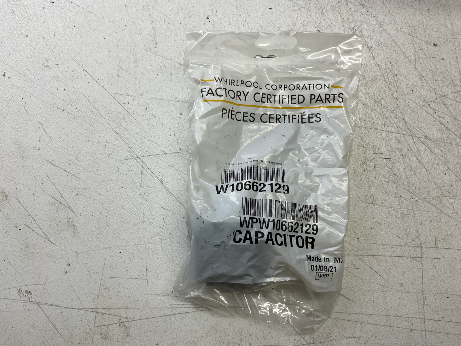 Genuine OEM Whirlpool WPW10662129 W10662129 Refrigerator Electric Run ...