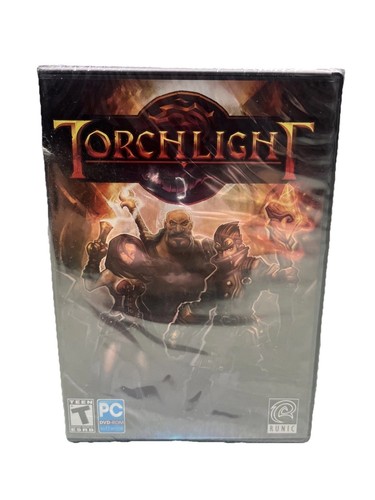 Torchlight RPG Game PC DVD-ROM (2009) Runic Games *SEALED* - Diablo ...