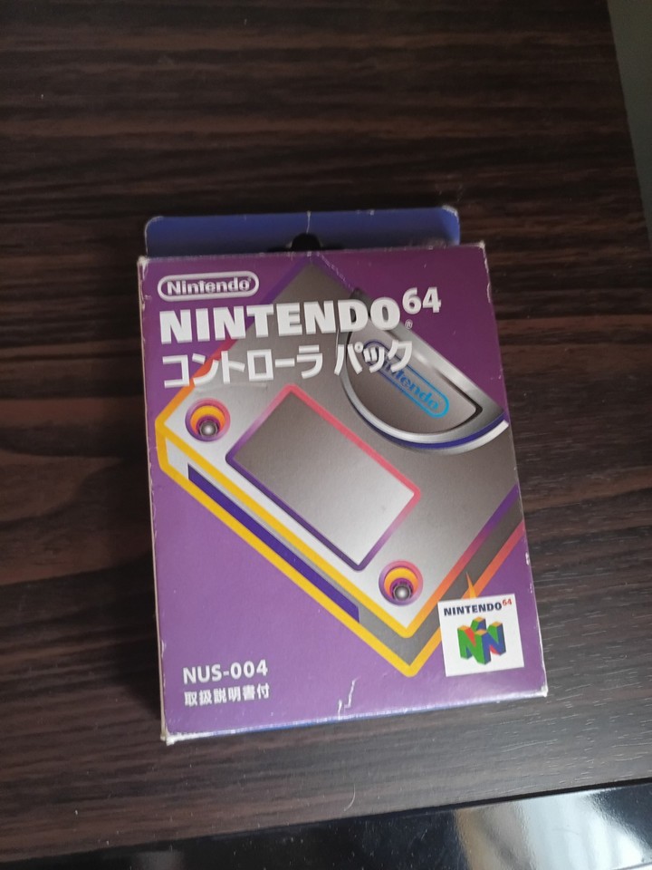 Nintendo 64 Controller Pak Tested Memory Card Japanese CIB Complete NUS ...