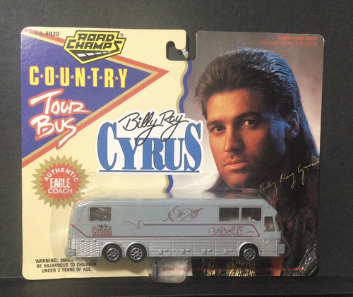 Billy Ray Cyrus - Country Tour Bus - Eagle Coach - Road Champs - 1993 ...