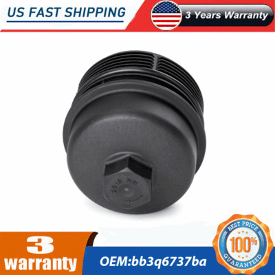 Oil Filter Housing Cover Cap Fits BB3Q-6737-BA For Ford Ranger 2012- 2. ...