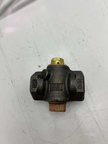 Genuine Mueller Gas Meter Valve 1" Black Coated Iron Body Threaded ...