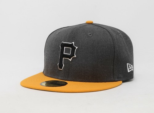 New Era 59Fifty Men Women Cap Pittsburgh Pirates Shader Charcoal Gold ...