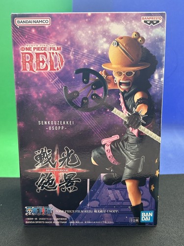 Usopp ONE PIECE FILM RED Senkou Zekkei Figure Bandai Japan In Stock ...