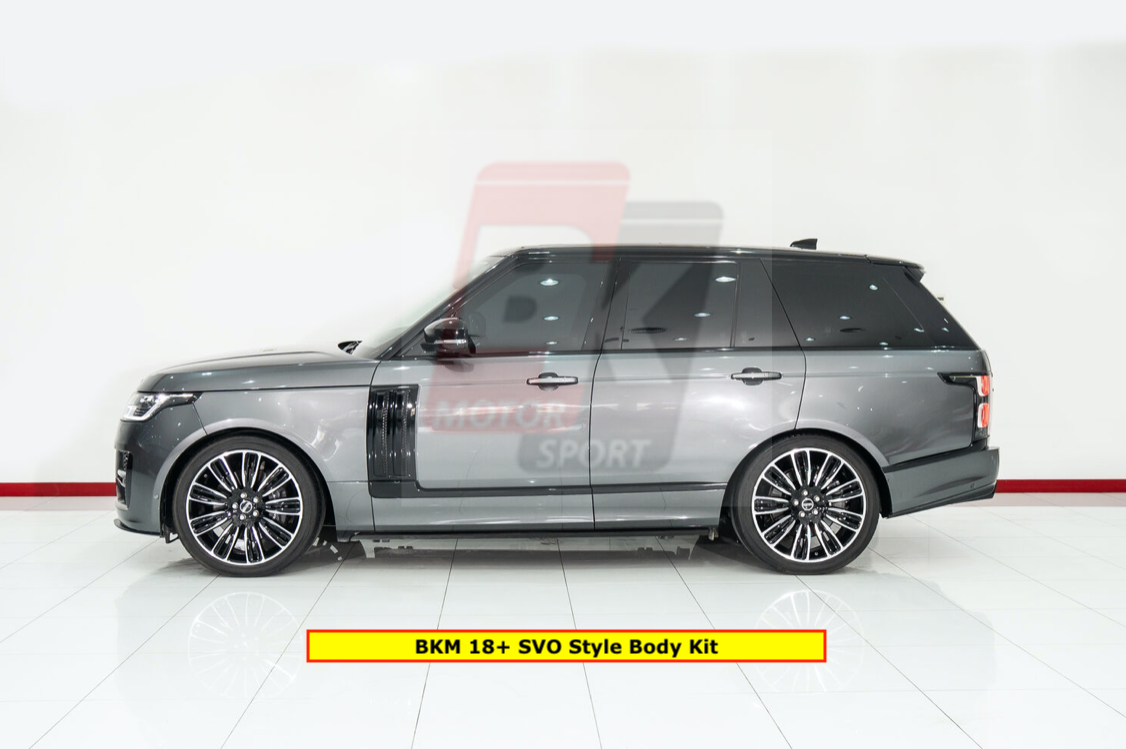 BKM 2018+ Range Rover Full Size L405 SVO Body Kit Front and Rear Bumper ...