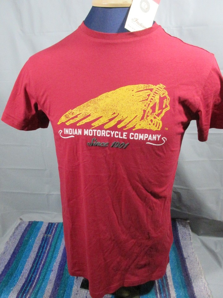 INDIAN MOTORCYCLE MENS HEADRESS LOGO SS TEE 2869685** | eBay
