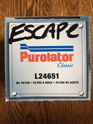 (2) Engine Oil Filters, Pennzoil PZ-42 and Purolator Classic L24651 | eBay