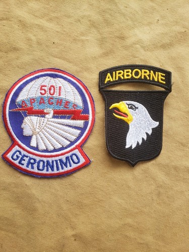 Ecusson 101ème AIRBORNE Géronimo 501 PIR Band Of Brother | eBay