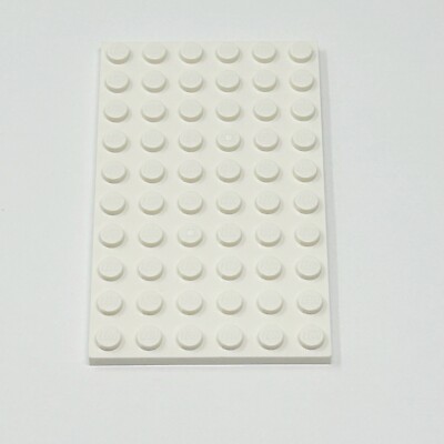 3033 LEGO Parts Plate 6x10 WHITE (1) | eBay