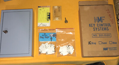 MMF Industries Key Cabinet Holds 30 Keys New | eBay