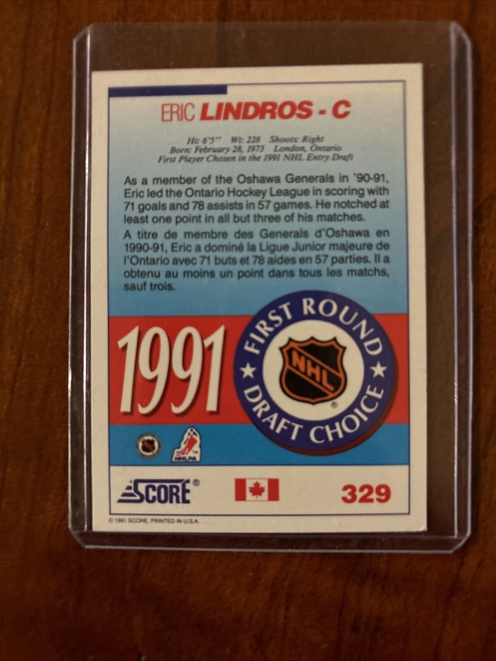 Eric Lindros Rookie Card | eBay