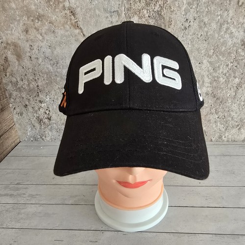 Ping G10 Flex Fit Fitted Black Golf Hat Size L/XL | eBay