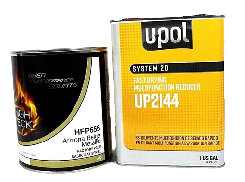 Arizona Beige Metallic Base Coat Paint Ford AQ HIGH TECK HFP655 & Fast ...