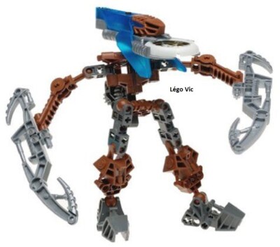 Lego 8617 Bionicle Metra Nui Vahki Zadakh complet disk 334 notice de ...