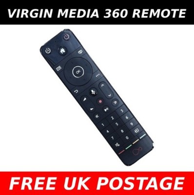 BRAND NEW Virgin Media 360 Remote Control with Voice Activation ...