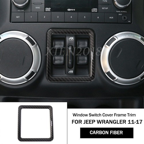For Jeep Wrangler JK Frame Trim Interior Window Switch Cover 11-17 ...