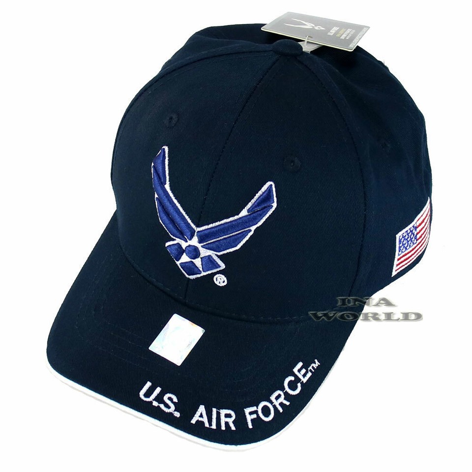 U.S. AIR FORCE Hat USAF Military Logo Embroidery Official Licensed ...