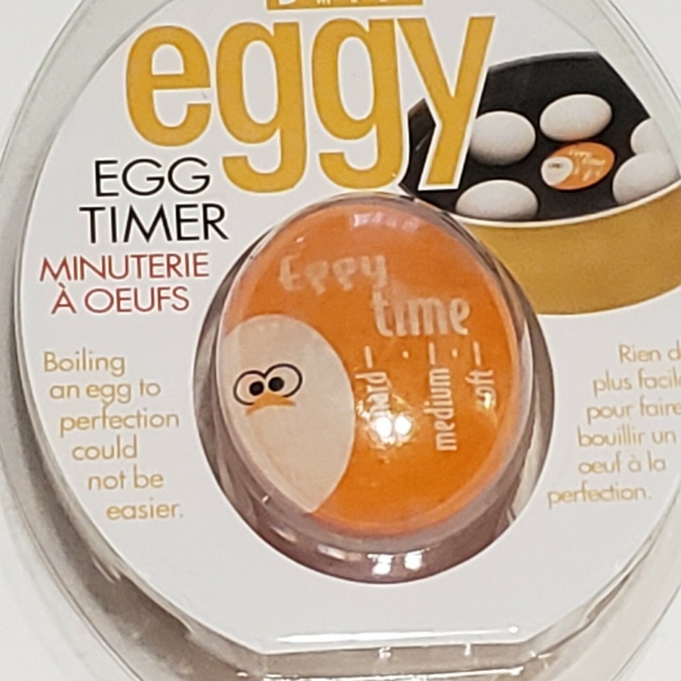 Joie Eggy Egg Timer Indicates Soft,Med,Hard sealed Kitchen Gadgets NOS ...