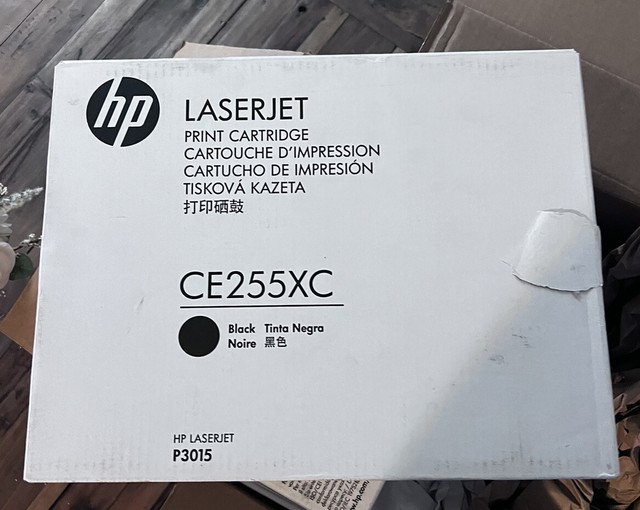Buy HP CE255XC 55X Laserjet Print Cartridge - Black online | eBay