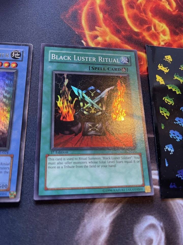 Black Luster Soldier SYE-024 1st Edition Black Luster Ritual SYE-025 ...
