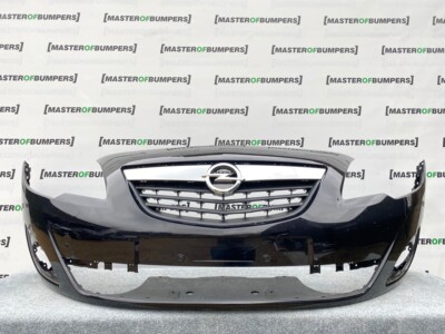 VAUXHALL MERIVA B 2010-2014 FRONT BUMPER IN BLACK WITH GRILL GENUINE ...