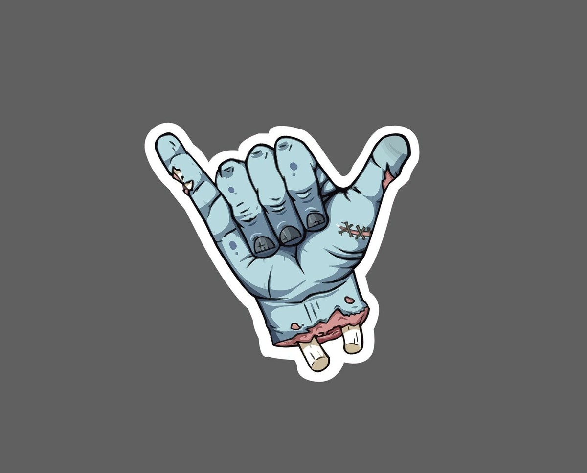 Echte Zombiehand A Zombie Hand Rising From The Grave Under Moonlight