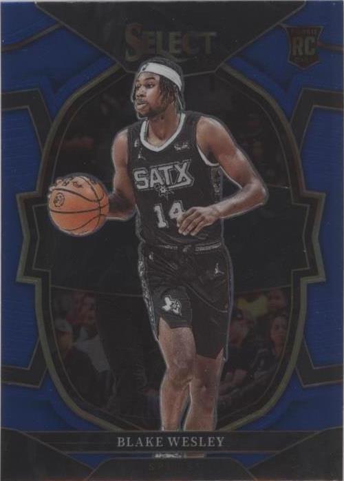 2022-23 Panini Select - Concourse Blake Wesley #97 Blue (RC) for sale ...
