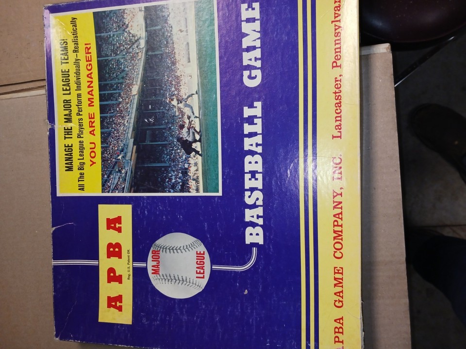 Rare 1950 APBA MLB Baseball Game. Original Cards. 16 Teams, 25 Cards Per Team. | eBay