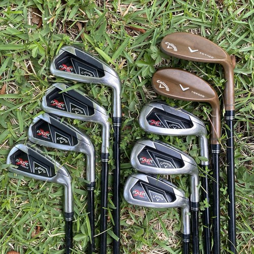 Callaway RAZR X Tour Iron Set 4-PW, GW, LW Kuro Kage Graphite Regular ...