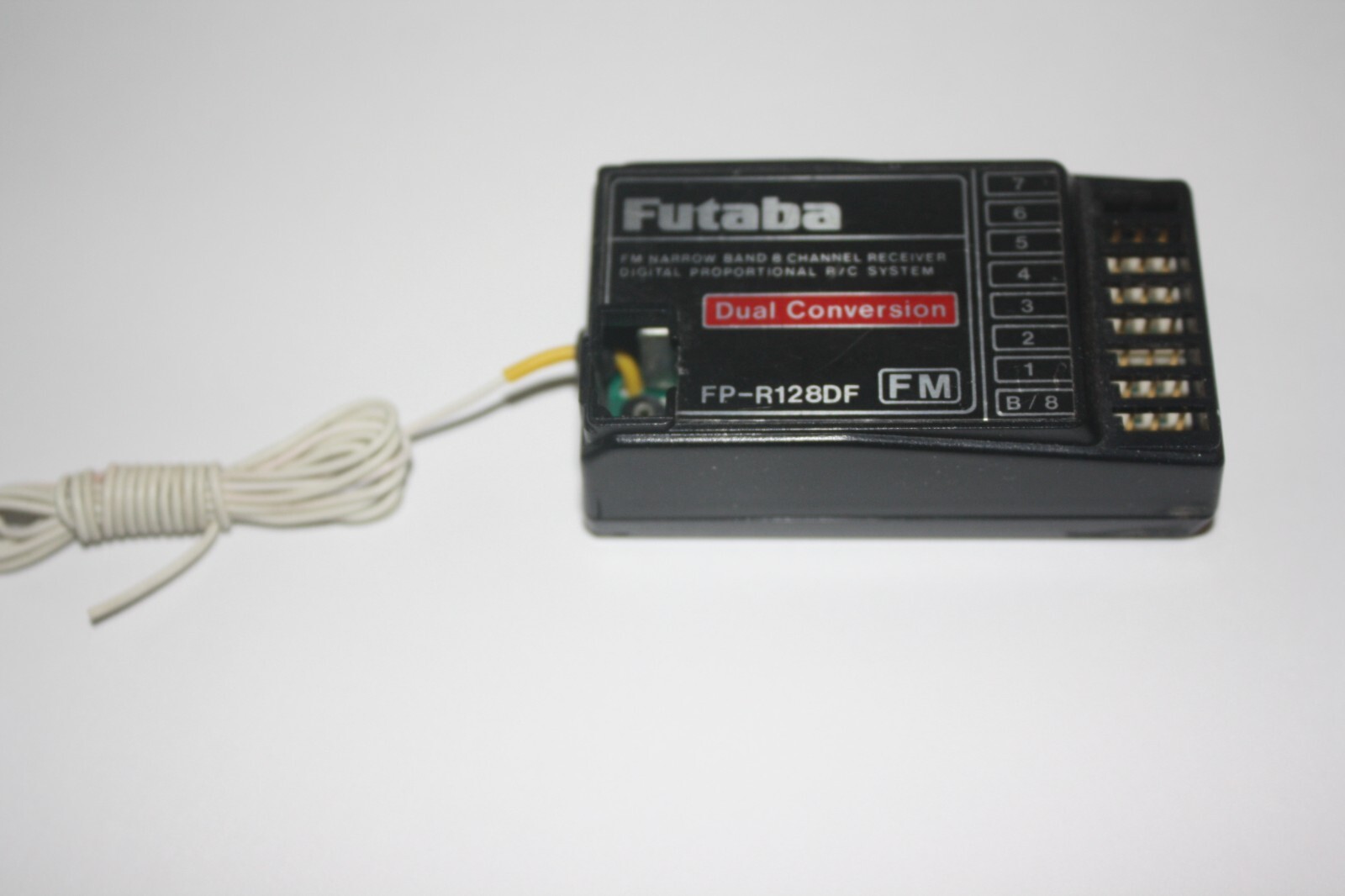 Futaba Fp-r128df Dual Conversion 8 Channel FM 72mhz Receiver RX 8ch for ...