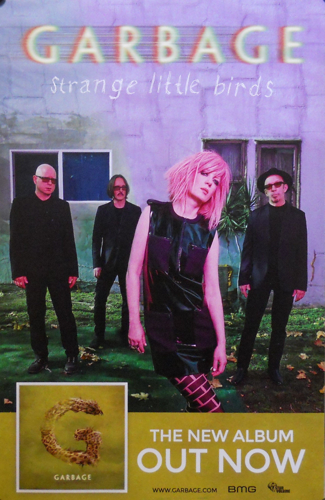 GARBAGE strange little birds PROMO POSTER 11 X 17 | eBay