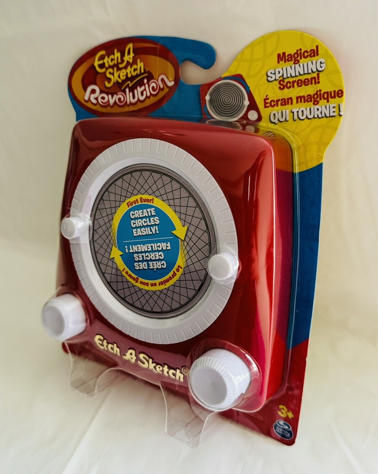 Spin Master Etch A Sketch Revolution Magical Spinning Screen | eBay