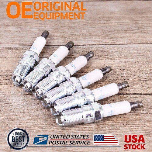 6PCS OEM 41-101 Iridium Spark Plugs 12568387 41101 For Buick Chevrolet ...