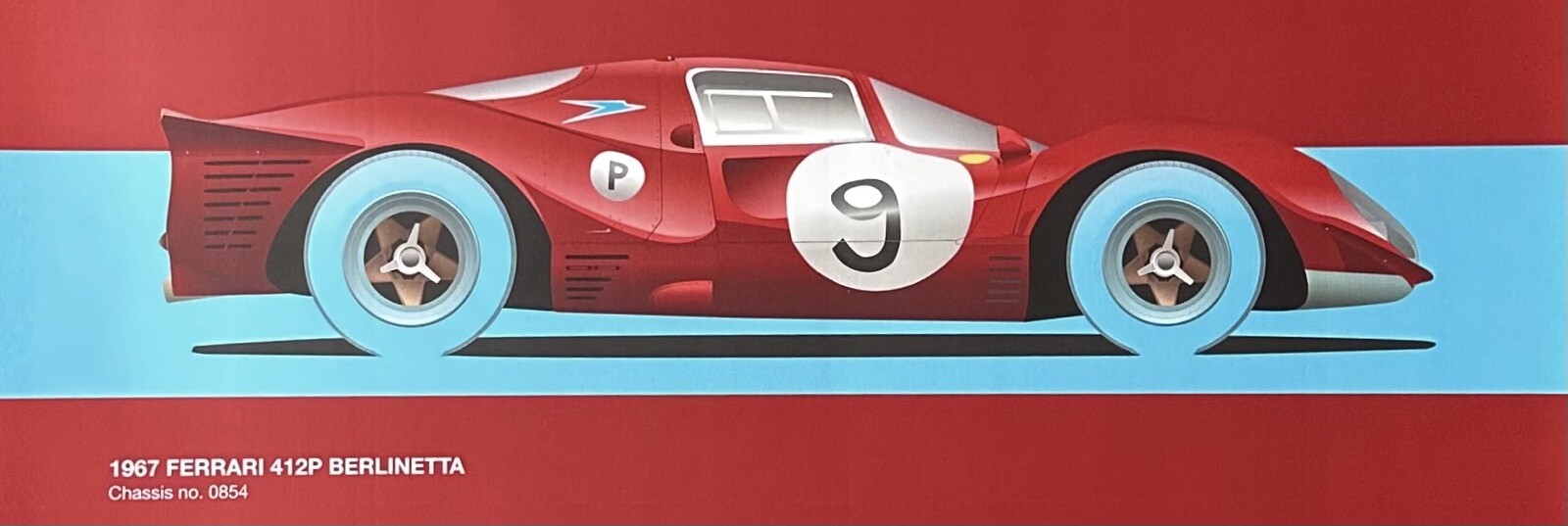 $30mm 1967 FERRARI 412P Berlinetta #0854 Bonhams Quail Auction 1 of 50 ...