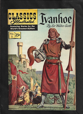 CLASSICS ILLUSTRATED #2 VF HRN166 (IVANHOE) FREE SHIP ON $25 ORDER! | eBay