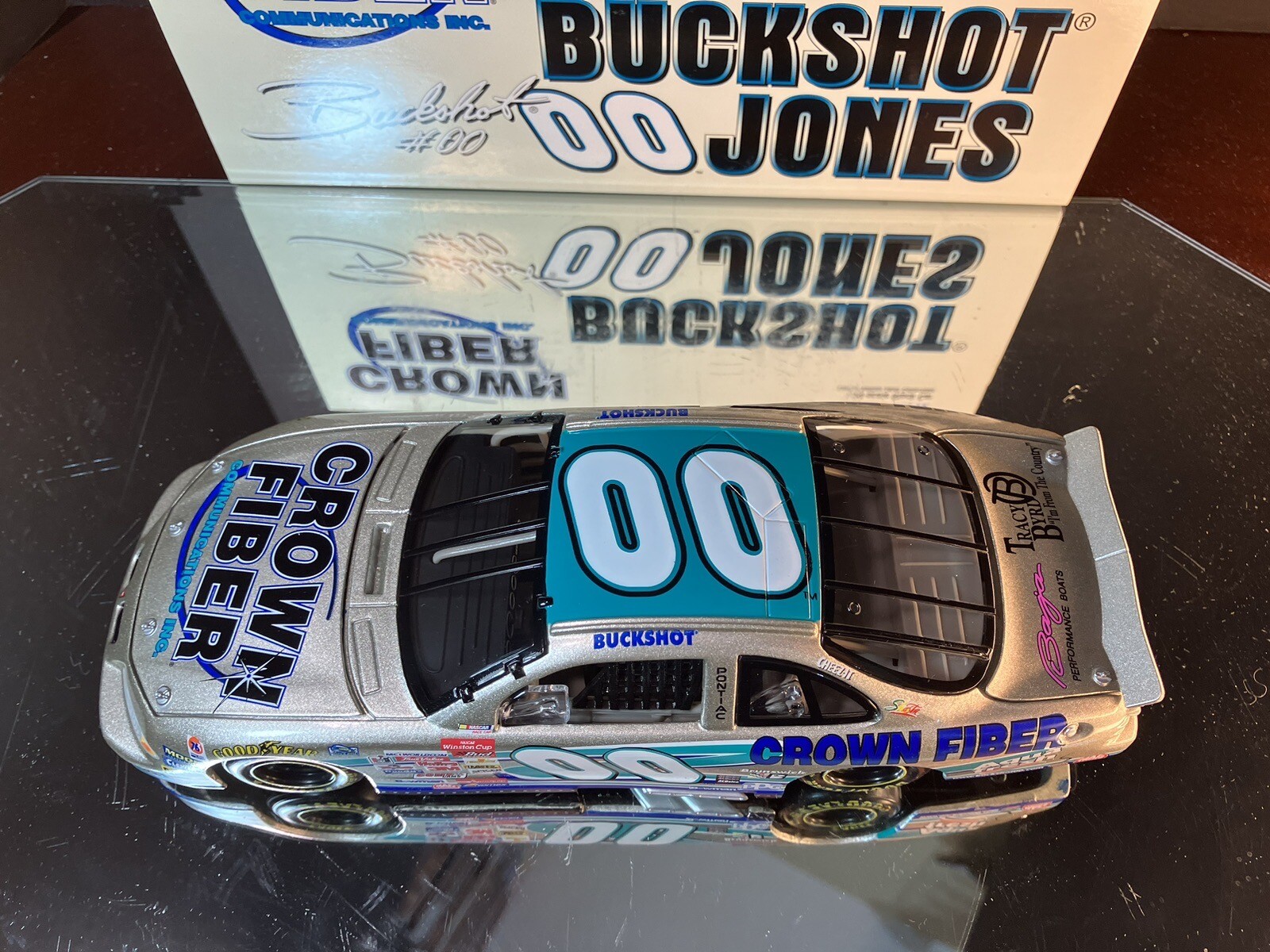 Buckshot Jones #00 Crown Fiber Rookie 1999 Pontiac Grand Prix 1:24 ...