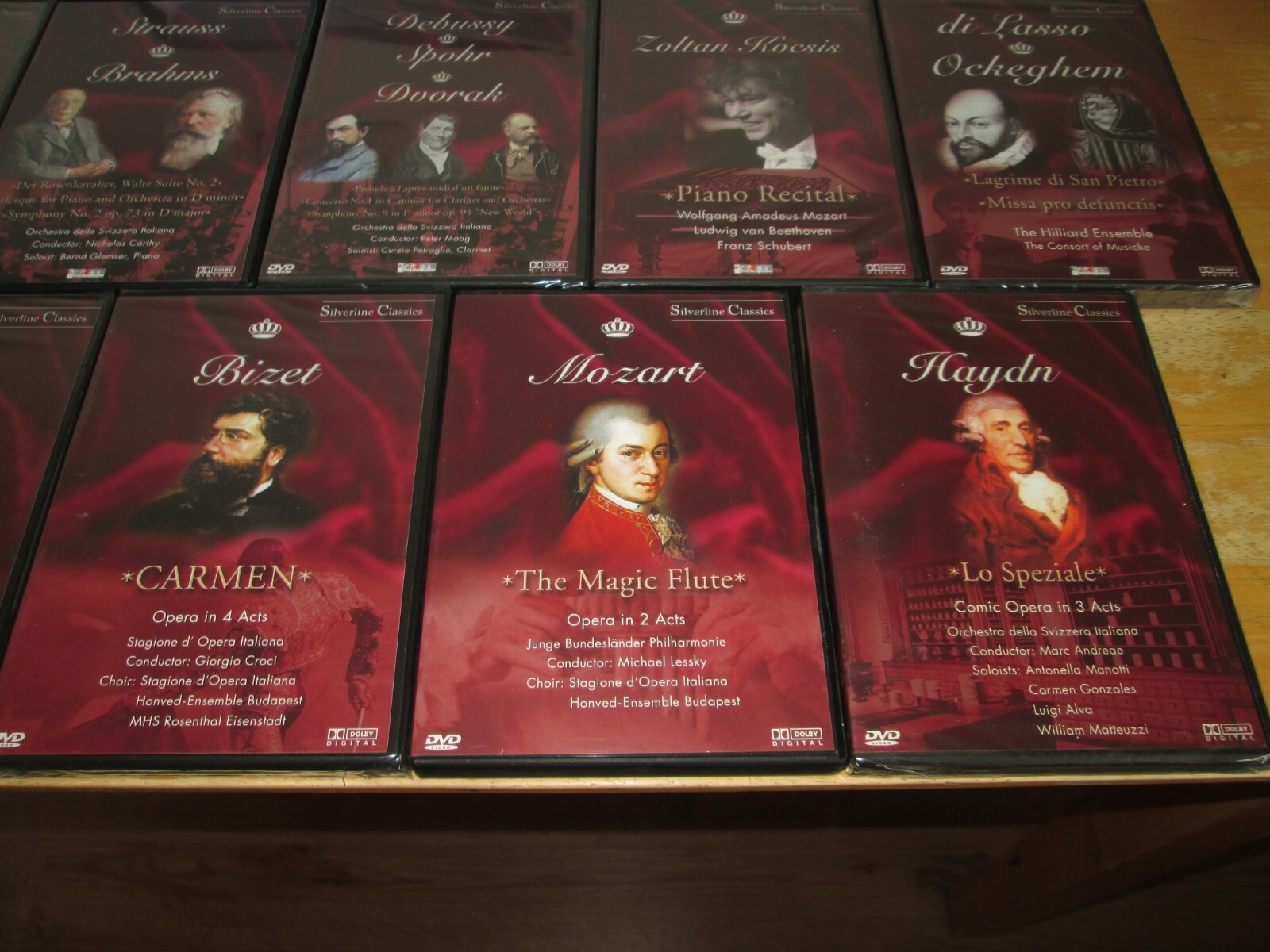 Silverline Classics 20 DVD-Video Collection Box Set - Most Still Sealed ...