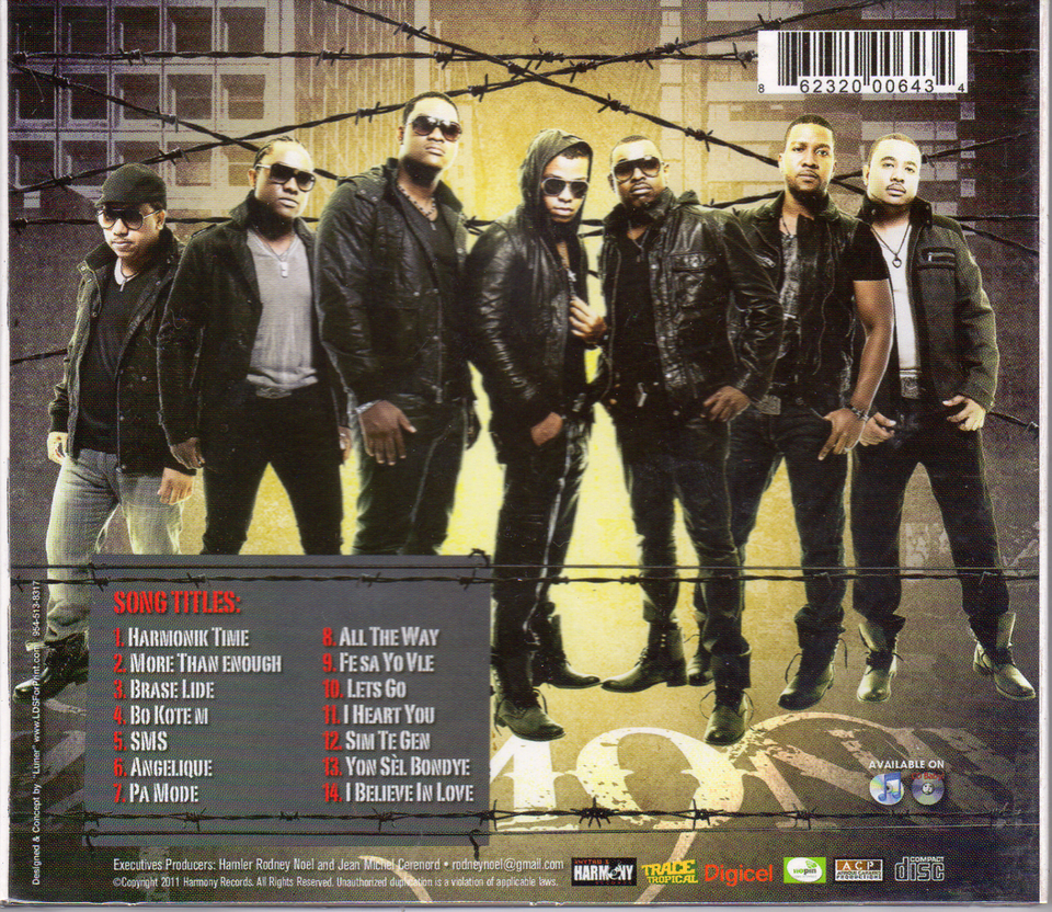 HARMONIK - L E T ' S G O - Haitian CD bon Album konpa MUSIC | eBay